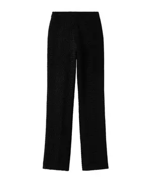 Loro Piana Timi Textured High-waisted Trousers