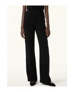 Loro Piana Timi Textured High-waisted Trousers