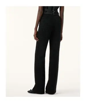 Loro Piana Timi Textured High-waisted Trousers