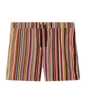 Paul Smith Signature Stripe' Towelling Lounge Shorts