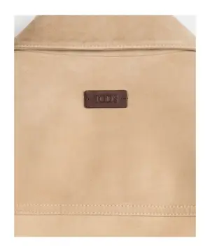 TOD'S Long-sleeved Leather Jacket
