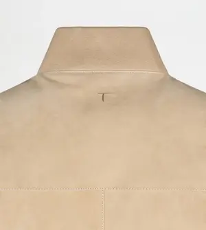 TOD'S Suede Bomber Jacket