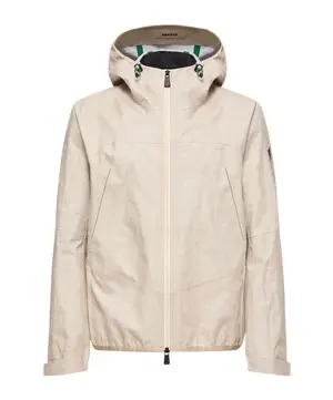 Moncler Blagnac Linen Hooded Jacket