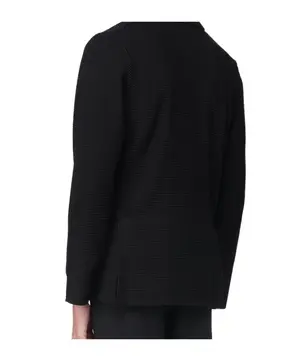 LARDINI Double-breasted Textured Blazer