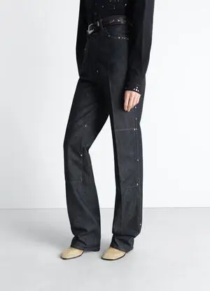 LEMAIRE Glove Leather Ankle Boots