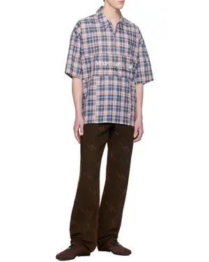 Martine Rose Logo Print Jeans