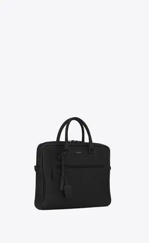 Saint Laurent Logo-stamp Briefcase