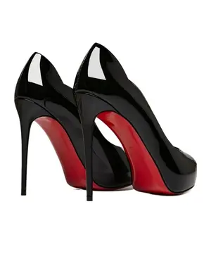 CHRISTIAN LOUBOUTIN Alta Hot Chick Patent Leather Pumps
