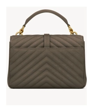 Saint Laurent College Medium Quilted Leather Shoulder Bag