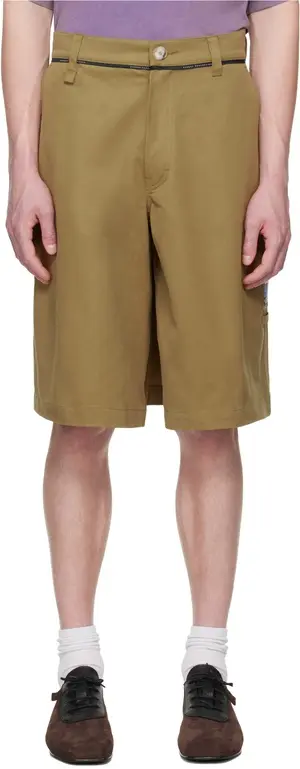 Martine Rose Pocket-detail Shorts - Multicolor