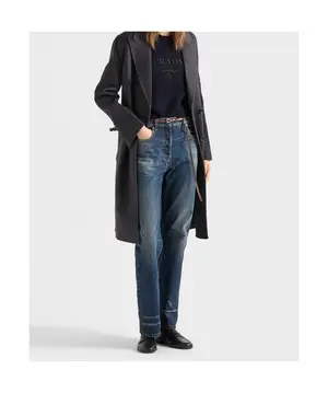Prada Wool And Cashmere Crew-neck Sweater
