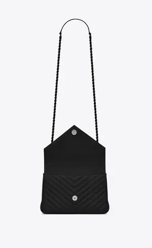 Saint Laurent College Medium Shoulder Bag - Black