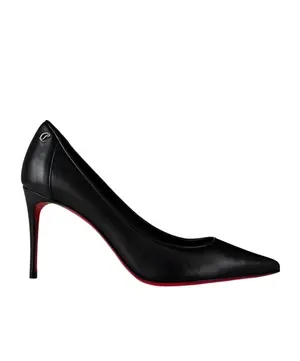 CHRISTIAN LOUBOUTIN Sporty Kate Leather Pumps - Black