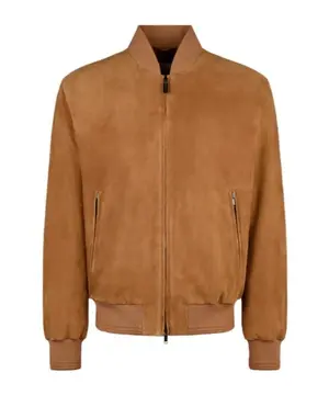 TOD'S Long-sleeved Casual Jacket - Brown