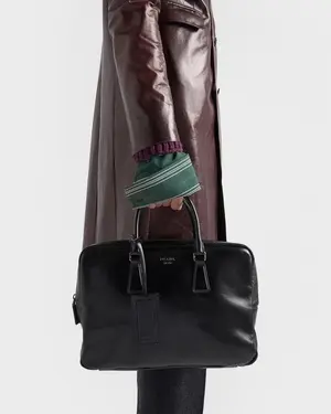 Prada Leather Work Bag