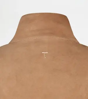 TOD'S Suede Bomber Jacket