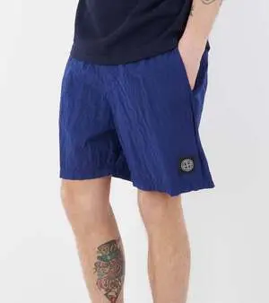 Stone Island Compass-patch Swim Shorts