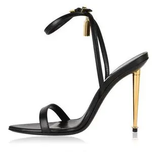 TOM FORD Padlock Stiletto Sandals