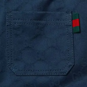 Gucci Baby Gg Cotton Pants With Web