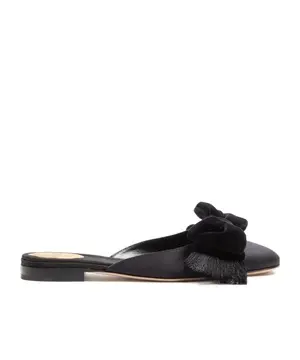Valentino Garavani Slingback Mules With Bow Detailing