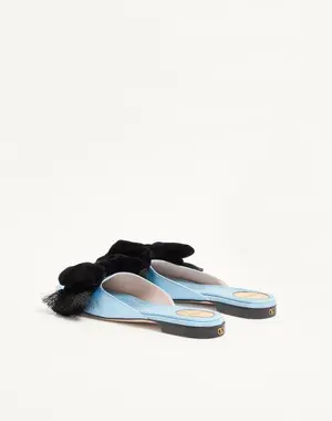 Valentino Garavani Reinette Satin Mule