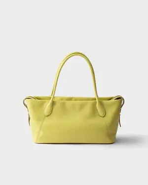 Prada Large Leather Tote Bag