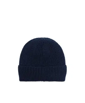 Canada Goose Ribbed Logo-patch Beanie