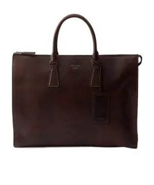 Prada Leather Tote Bag