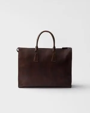 Prada Leather Tote Bag