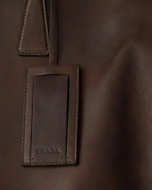 Prada Leather Tote Bag