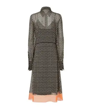 Fendi Printed Silk Dress