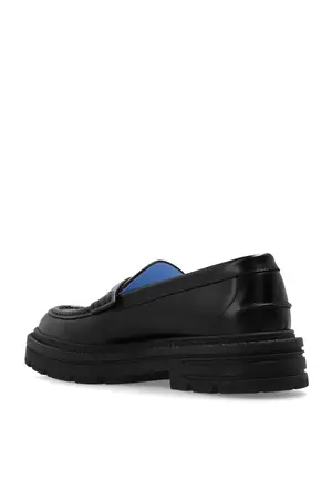 Versace Medusa-plaque Slip-on Loafers