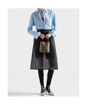 Prada Duchess Crop Top - Lacquer Red