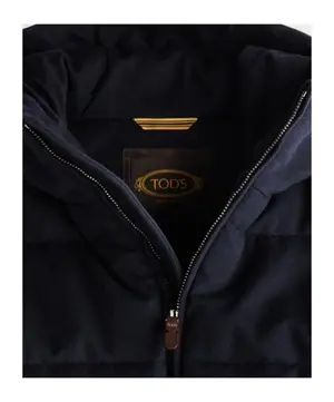 TOD'S Hooded Cotton-padded Jacket