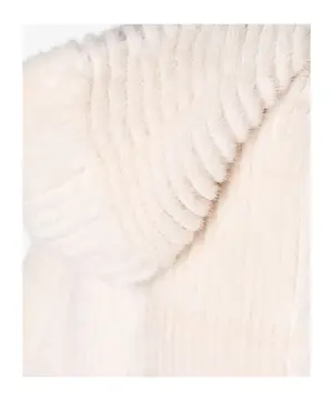 Fendi Mink Scarf With Hood - White