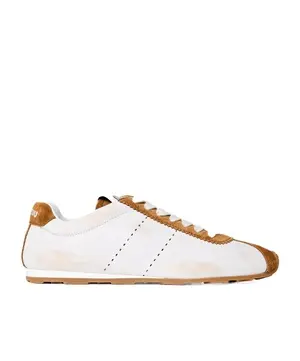 Miu Miu Spliced Casual Shoes - White