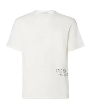 Fendi Cotton T-shirt - Ivory