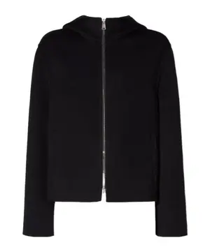 Fendi Ff Zucca Wool Blouson - Black