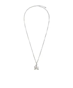 Fendi Zodiac Libra Pendant Necklace - Silver