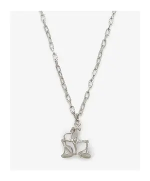 Fendi Zodiac Libra Pendant Necklace