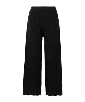 ERES Knitted Wide-leg Trousers