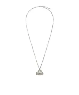 Fendi Zodiac Cancer Pendant Necklace - Silver