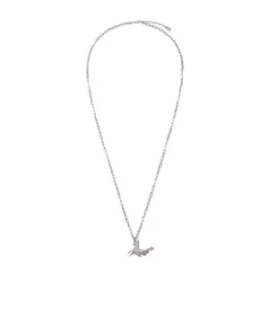 Fendi Zodiac Capricorn Necklace - Silver