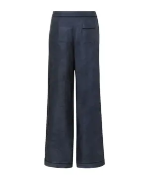 Fendi Patchwork Silk Trousers