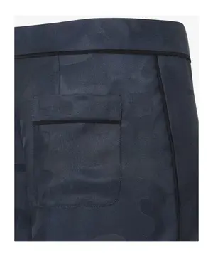 Fendi Patchwork Silk Trousers