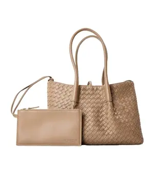 Bottega Veneta Tote Bag - Nude