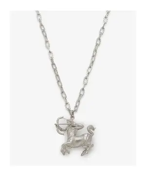 Fendi Zodiac Sagittarius Pendant Necklace