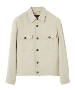 Loro Piana Clem Jacket - Pale Stone