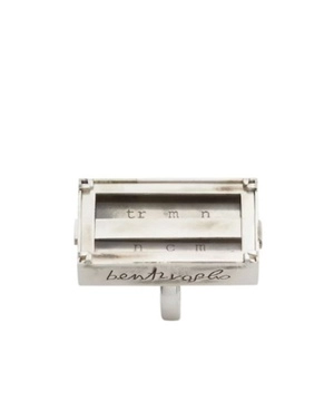 Fendi X Mirella Bentivoglio Vintage And Glass Ring