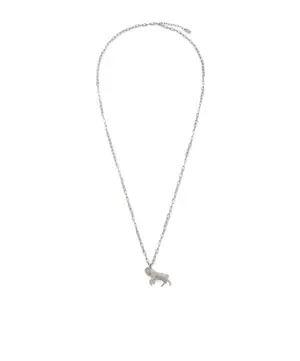 Fendi Zodiac Aries Necklace - Silver